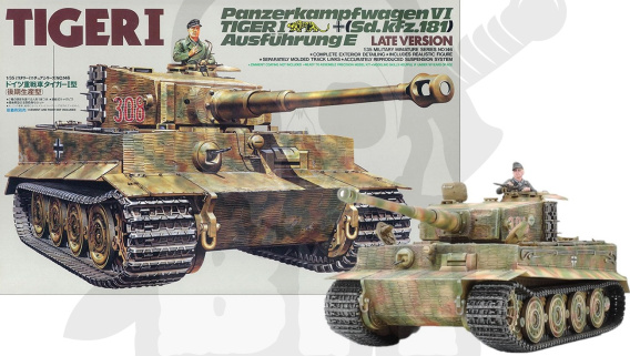 Battle-Models > 1:35 Tamiya 35146 Tiger I Late Version